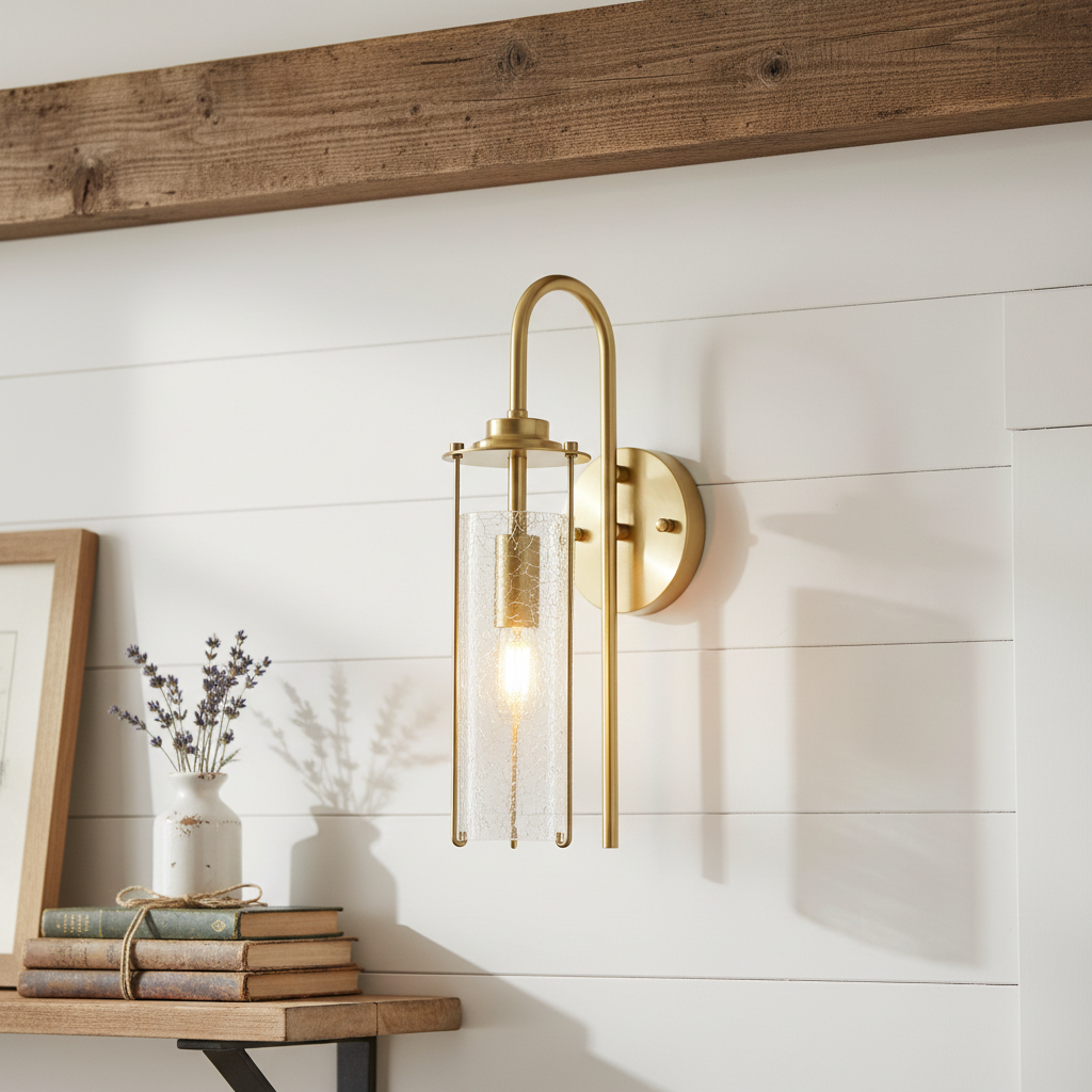 Retro Candle Style Crack Wall Light – Loenlight